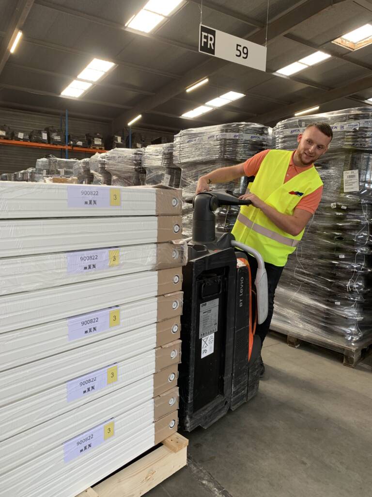 Le métier de cariste en entreprise de transport routier | Coquelle